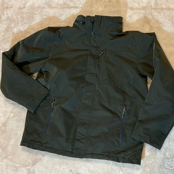 Jackets & Coats | Mens Size Large Rugged Elements Jacket Dark Green ...